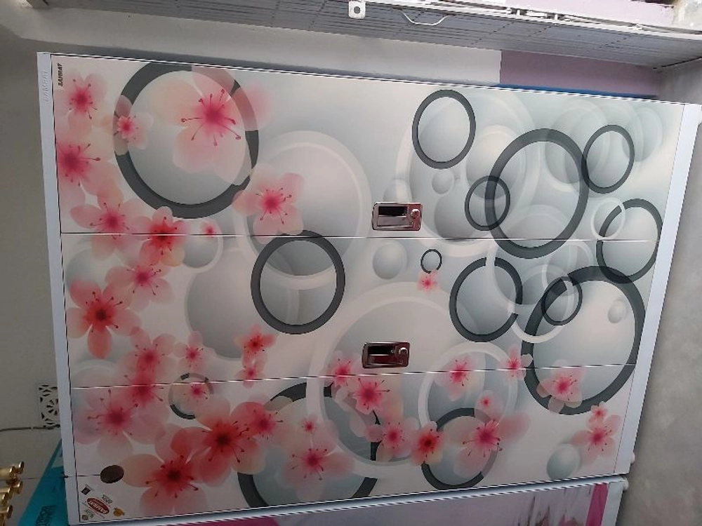 Buy Samrat 3 Door Steel Almirah Cnc117 Printed online from Astha