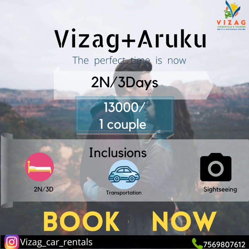 Vizag + Aruku Couple Package - ExploreAndhra