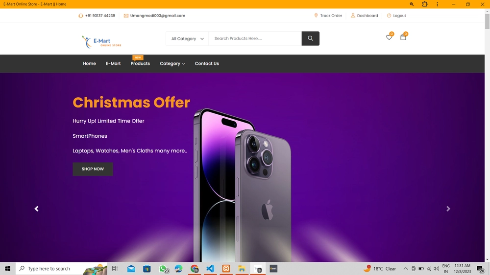 E Commerce Web Application Inventory Management Project Using Latest Php Framework Laravel