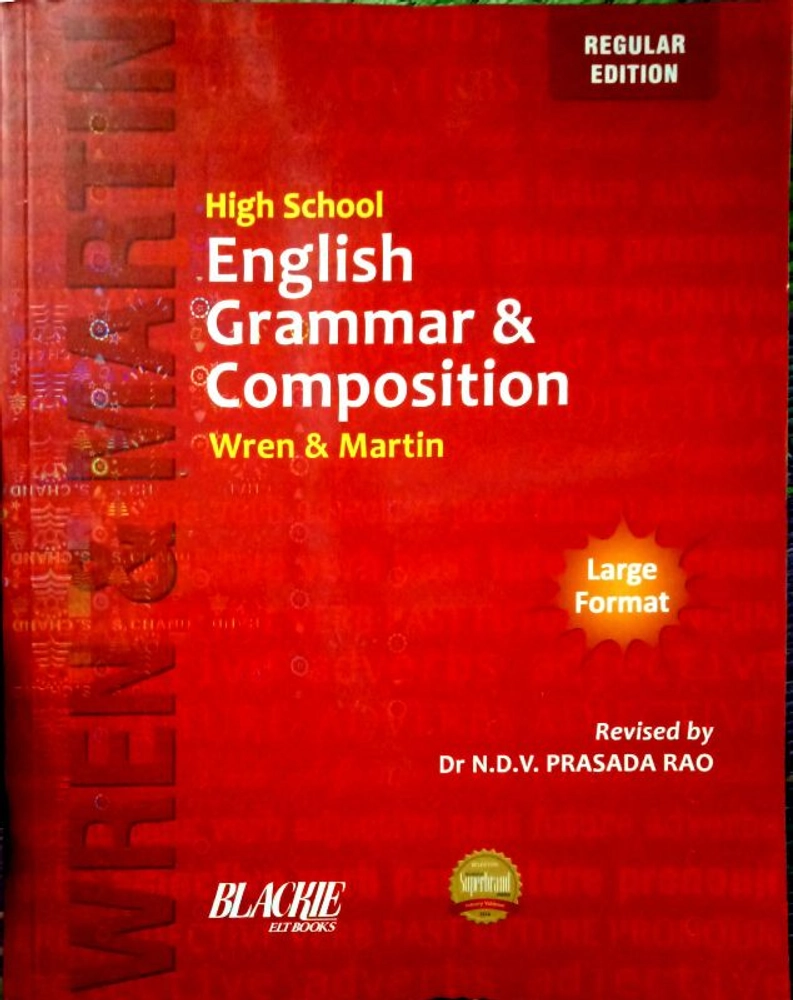 Buy High School English Grammar & Composition By Wren & Martin online from Target Groups 123