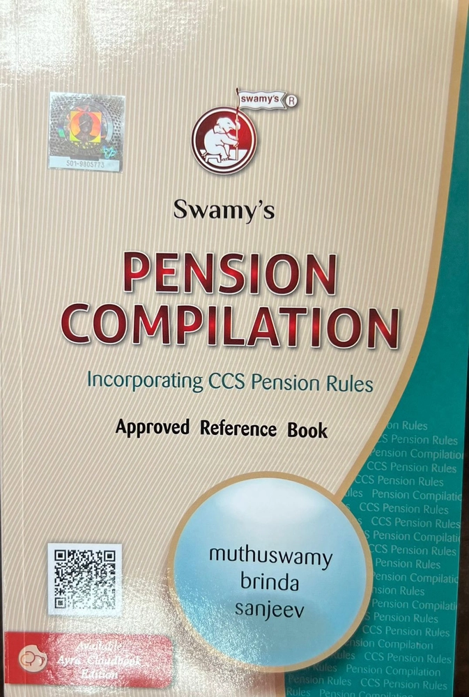 Swamy S Pension Compilation Including Ccs Pension Rules Muthuswamy Brinda 2023 Edition